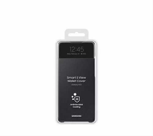 Чехол Samsung Smart S View Wallet Cover A72 Black