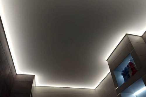 Натяжной потолок с подсветкой Арт: 3gmzwt