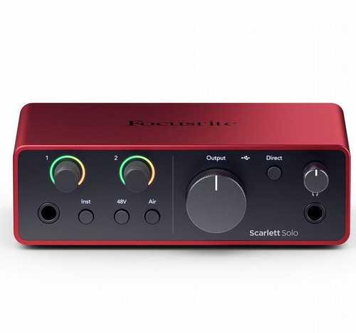 Focusrite Scarlett Solo 4th Gen