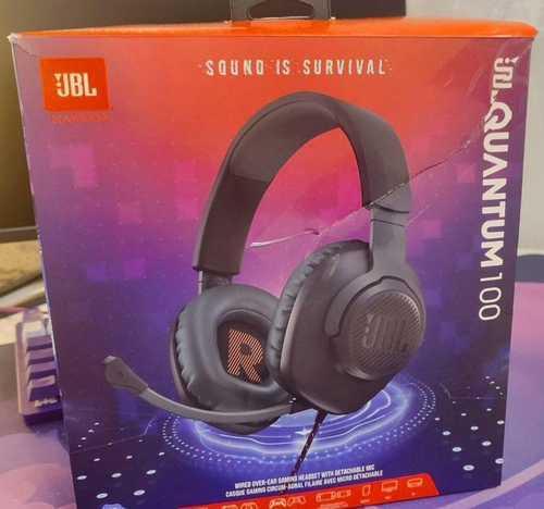 Проводные наушники jbl quantum 100