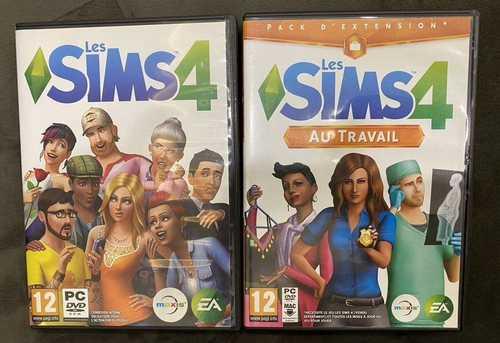 Компьютерная игра для пк Les Sims4 на француском я