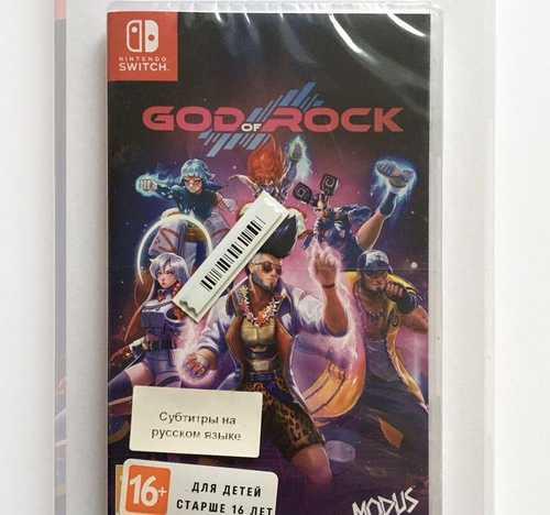 God of Rock Nintendo Switch новый