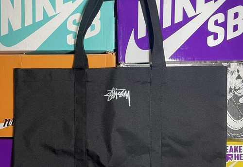 Сумки шопперы Stussy black