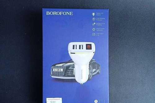 Borofone BZ11 Speed map автомобильное зарядное уст