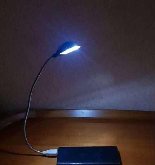Светодиодная лампа usb для ноутбука или повербанка