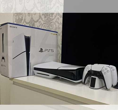 Sony playstation 5 slim с дисководом 1000 гб Б/у