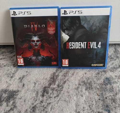 Diablo 4 ps5/Resident evil 4 ps5 Вся Россия | Игровые приставки, игры, программы | Festima.Ru ...
