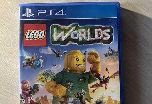Игра lego Worlds (PlayStation 4, Русская версия)