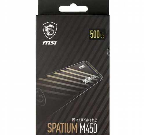 M. 2 Накопитель MSI spatium M450 500gb