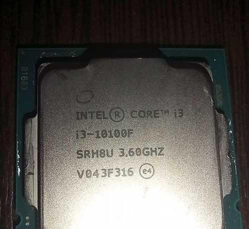 Процессор inrel core i3 10100f