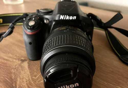 Зеркальный фотоаппарат nikon d5200 новый