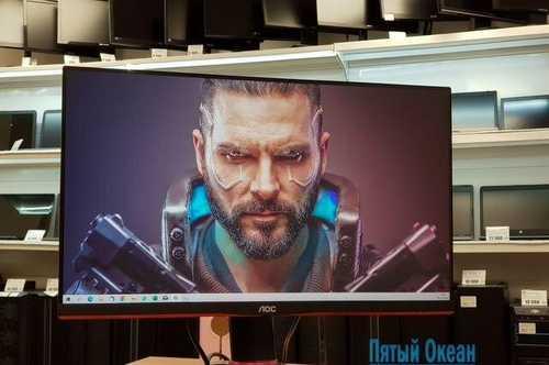 24'' Игровой Монитор AOC 24G2U/BK 144Hz. Гарантия