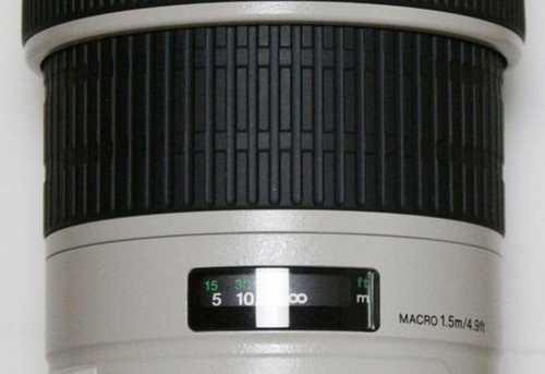 Canon EF 300mm F4 L IS USM, фильтр, чехол, коробка