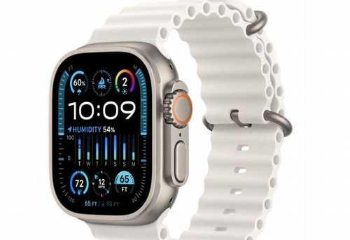 Apple Watch Series Ultra 2, 49mm, Ocean Band, Whit