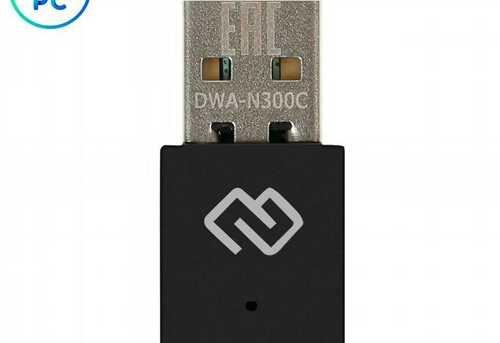 Сетевой адаптер Wi-Fi Digma N300 DWA-N300C USB