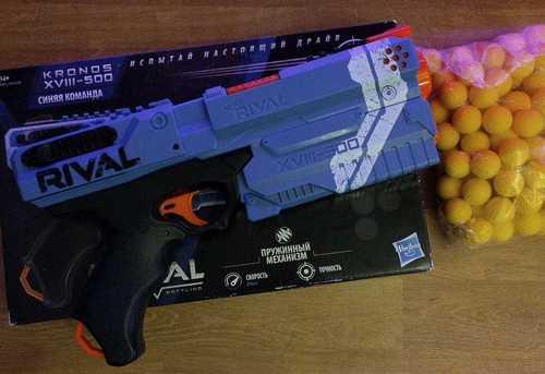 Игрушечный пистолет nerf rival xviii-500