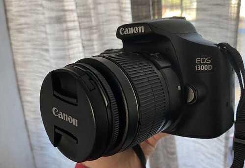 Зеркальный фотоаппарат canon eos 1300d