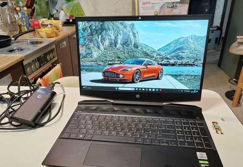 Игровой ноутбук HP core i5 1650TI
