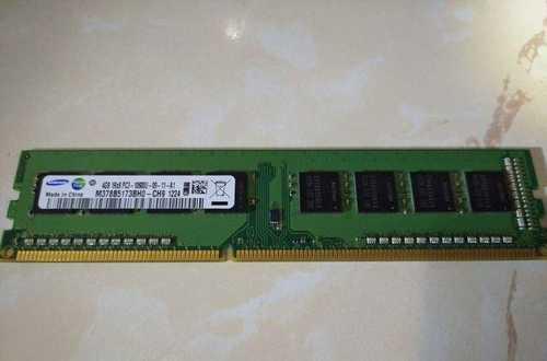 Оперативная память 4gb Samsung ddr3 1333 мгц