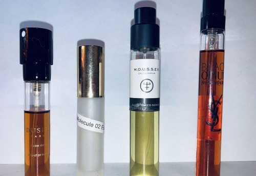 Oudh Infini, Molecule 02, Mousse II, Black Opium