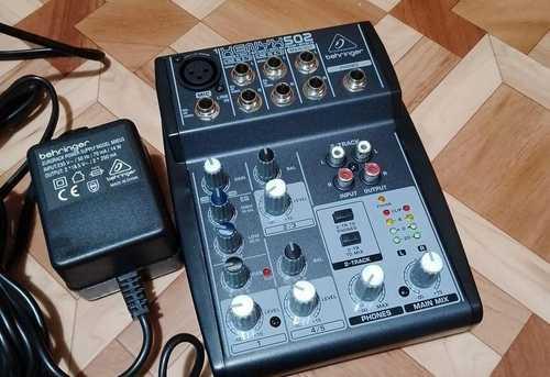 Behringer xenyx502 новый