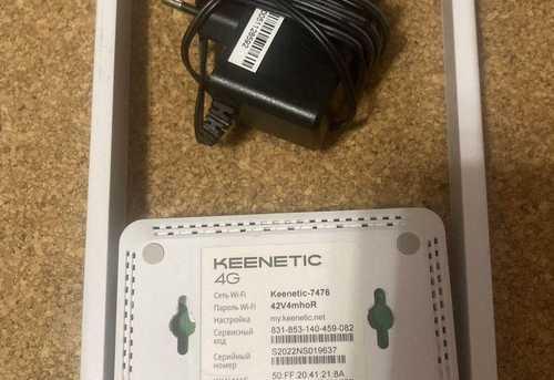 Wifi роутер keenetic 4G 7476 KN-1211