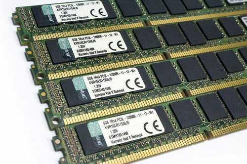 DDR3 8Gb Kingston 1600MHz KVR16LR11S4L/8 REG ECC
