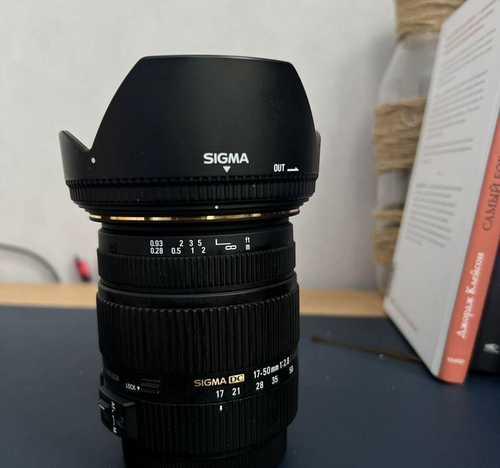 Sigma 17-50mm для Canon