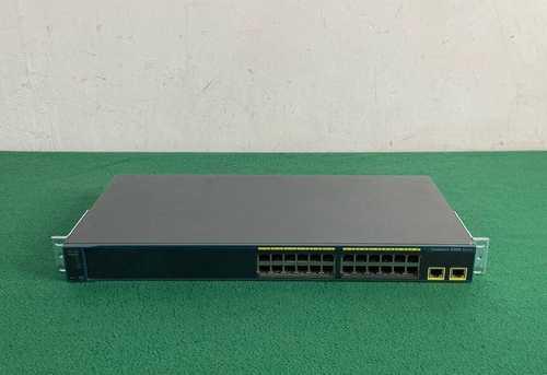 Коммутатор cisco WS-C2960-24TT-L, 2х1 Гбит/с