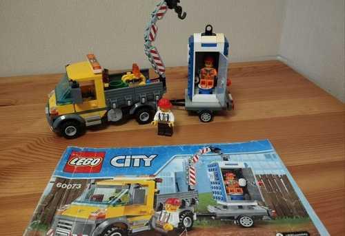 Lego City машина техобслуживания 60073