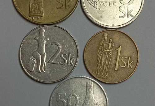 Монеты Словакии