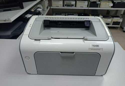 Принтер HP LaserJet P1102, лазерный ч/б