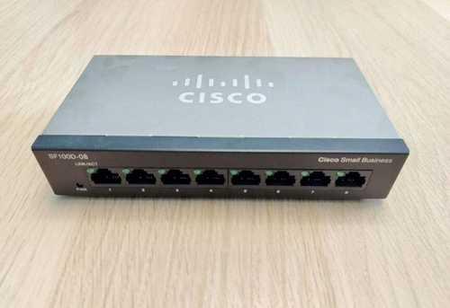 Коммутатор Cisco SF100D-08V2