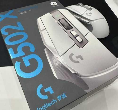 Logitech g502 x lightspeed Игровая мышь белая