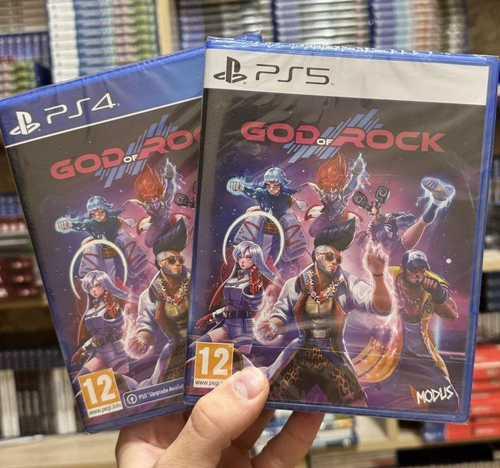 Диск God of Rock ps4 / ps5 новый