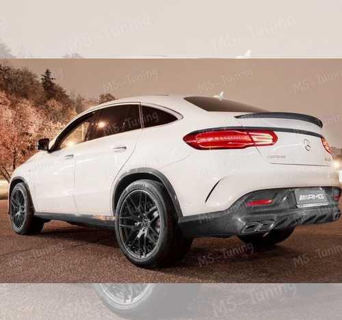 Спойлер Mercedes GLE Coupe C292 Карбон