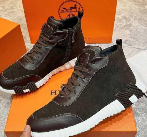 Кроссовки мужские зимние Hermes 39-45