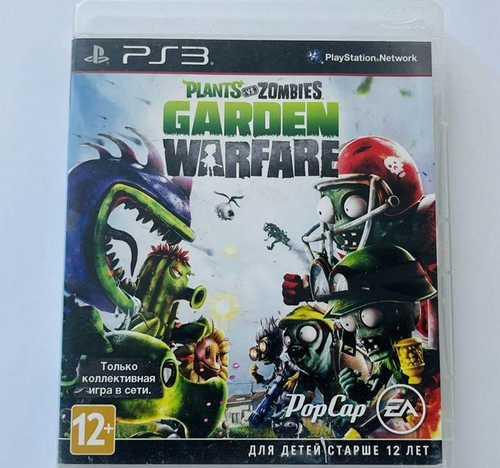 Игра на PS3 plants vs Zombies Garden Warfare