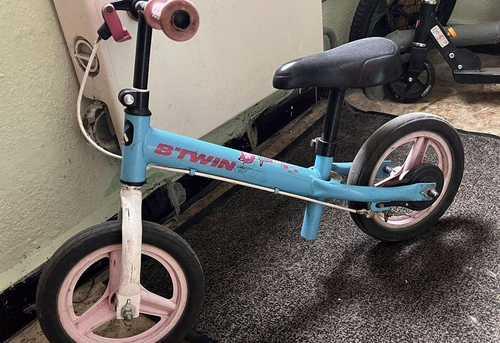 Беговел btwin для 3-5 лет