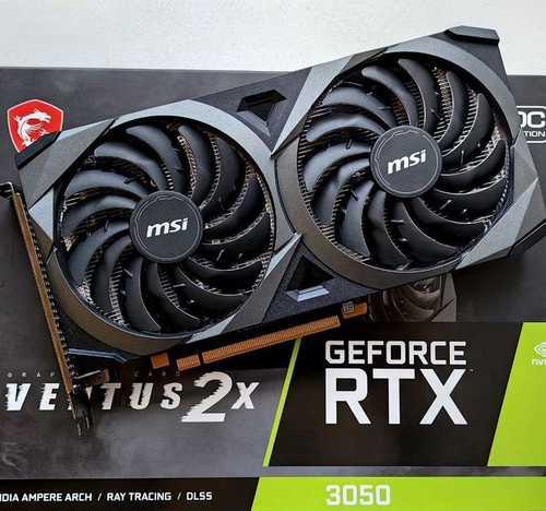 Видеокарта RTX 3050 8gb