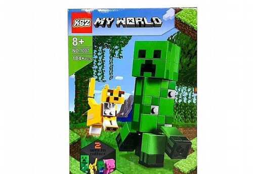 Лего My World "Крипер и Оцелот" 184 деталей