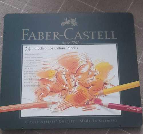 Профессиональные цветные карандаши Faber Castell