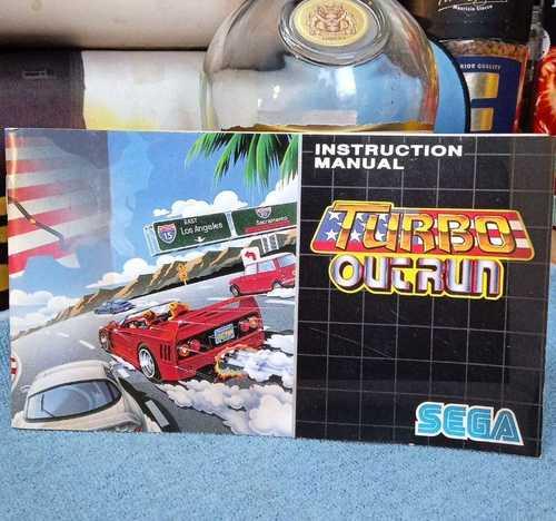 Мануал turbo outrun, от sega mega drive