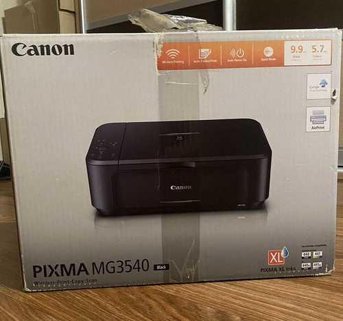 Принтер canon pixma mg 3540