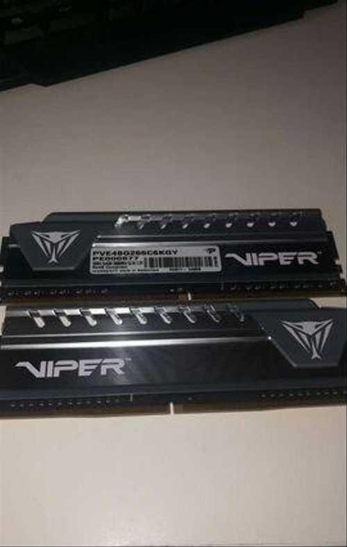 Оперативная память Patriot Viper Elite DDR4 2х4Gb