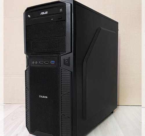 Системный блок MidiTower Zalman Z1 black