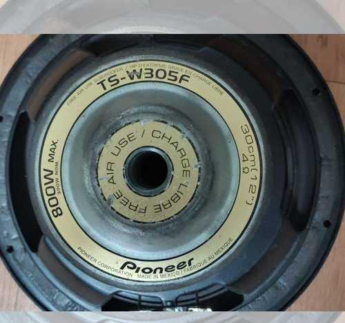 Сабвуфер Pioneer ts w305f