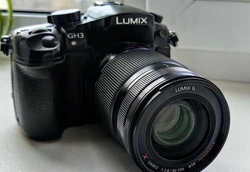 Фотоаппарат Panasonic Lumix DMC-GH3A + объектив