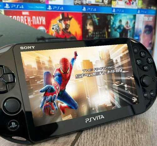 Ps Vita 2500  игр Fat Slim Spider-man