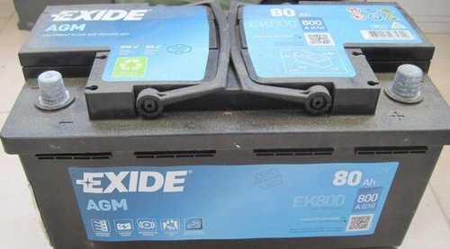 Аккумулятор exide ek800